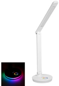 Platinet | LED RGB Nabíjecí stolní lampa s funkcí powerbanky LED/12W/5V 2800-6000K bílá | PL0491