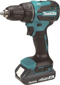 Makita DDF490WVE AKU bezuhlíkový šroubovák Li-ion LXTB 18V/2,0 Ah v plastovém kufru