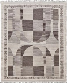 Ručne viazaný kusový koberec Da Vinci III DESP P115 Brown Stone Mix, 140x200, hnedá, obývacia izba, Diamond Carpets India