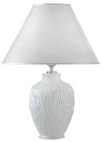 Kolarz | Kolarz A1340.70 - Stolní lampa CHIARA 1xE27/100W/230V bílá pr. 30 cm | KL0112