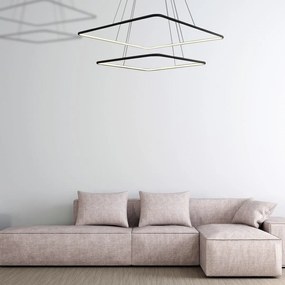 Závěsné LED svítidlo Nix, 2x LED 50w, 3000k, b