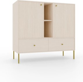 ADRK Furniture Komoda 2D 2S 2P Tili ADRK-CHES-TIL-2D-2S-2P-BS