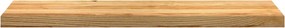 Nášlapy na schody 2 ks světle hnědé 100x25x2 cm masivní dub 3283787