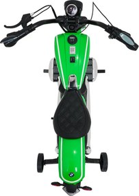 Elektrická motorka BMW R18 zelená