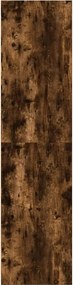 Šatní skříň kouřový dub 30 x 50 x 200 cm kompozitní dřevo 3307742