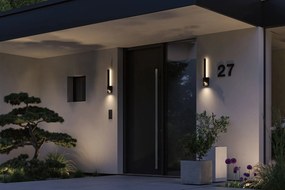 P 94786 LED venkovní nástěnné svítidlo Levka IP44 115x80mm 3000K 13,5W 230V antracit hliník - PAULMANN