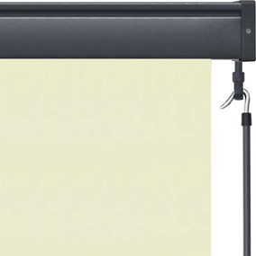 Venkovní roleta 80 x 250 cm krémová 145953