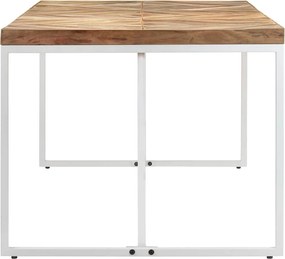 Jídelní stůl 180 x 90 x 76 cm masivní akácie a mangovník 323551