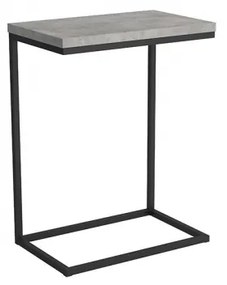 Příruční stolek Diodor 66, Barvy police: černý / beton Mirjan24 5902928268911