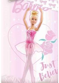 Dětské povlečení Barbie Princezna Baletka 140x200/70x90 cm