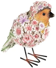 Dekorativní figurka ptáčka FLOWER
