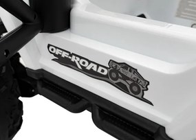 Elektrické autíčko OFF ROAD Speed ​​bílé