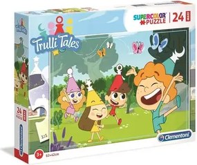 Clementoni PUZZLE Trulli Tales MAXI / 24 dílků / od 3 let