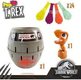 TOMY - Jurský svět - Společenská hra Vyskakovací T-Rex / pro 2 - 4 hrá