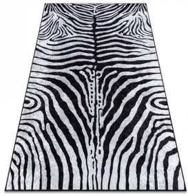MIRO 51331.803 mycí kobereček Zebra protiskluz - černý / bílá