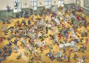 HEYE Puzzle Spravedlnost pro všechny! / 1000 dílků / 70 x 50 cm