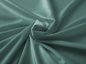 Biante Sametový polštář válec bonbon SV-021 Ledově zelený 15x60 cm