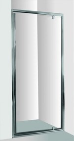 Olsen Spa Sprchové dveře do niky SMART - ALARO BARVA rámu - Chrom/Leštěný hliník (ALU), Rozměr A - 80 cm, Směr zavírání - Univerzální Levé / Pravé, Výplň - Grape bezpečnostní sklo - 6 mm OLBALA80CGBV