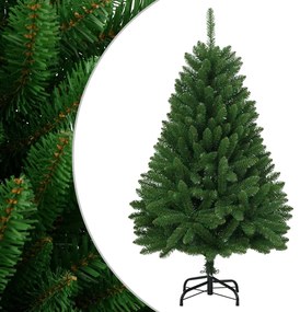 Umělý sklápěcí vánoční stromek se stojanem zelený 120 cm