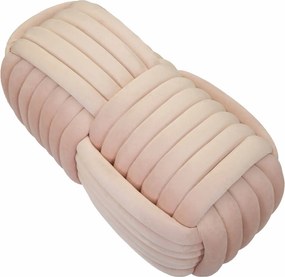 Lavice Softy 90 cm samet růžová
