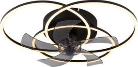 XXXLutz STROPNÍ VENTILÁTOR, 58/17,5 cm Globo - Online Only svítidla - 007326085901
