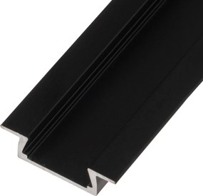 T-LED 093083 LED profil V4C černý mini vestavný