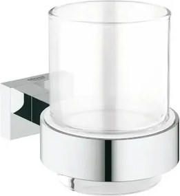 Grohe Essentials Cube - Sklenička s držákem chrom