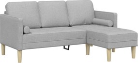 Set pohovek 2 ks Oblačno šedá Polyester 3329261