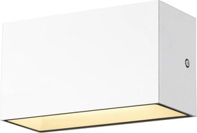 LA 1005153 SITRA M WL UP/DOWN venkovní LED nástěnné přisazené svítidlo, bílé CCT switch 3000/4000 K - BIG WHITE (SLV)