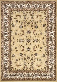 Spoltex, Kusový koberec Salyut beige 1579 B, 80x150, béžová, obývací pokoj