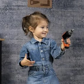SMOBY Kamion s nářadím a vrtačkou Black+Decker / Jeřáb / 43 cm / od 3