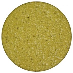 Kulatý koberec ETON žlutý Rozměr: průměr 100 cm
