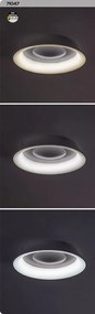 Rabalux Bílé stropní LED svítidlo Veller 430mm 36W CCT 71047