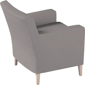 Potah na křeslo IKEA Karlstad barva béžová látka pletený vzor