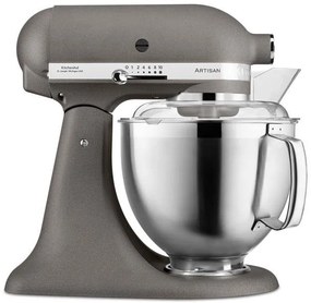 Kuchyňský robot kitchenaid artisan 5ksm185, imperial grey, 4,8 l
