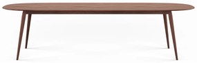 Jídelní stůl Play z dubového masivu- 280x105cm typ dřeva:: přírodní ořech