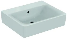 Ideal Standard Connect - Umyvadlo 55x18x46 cm, bez otvoru pro baterii, s přepadem, Ideal Plus, bílá E8111MA