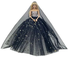 Šatičky  a botičky pro panenky Barbie (30 cm) Barva: N