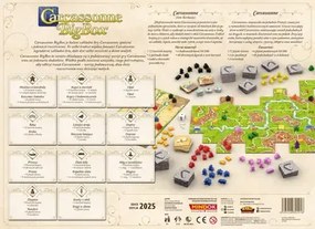 Mindok Carcassonne: Big Box (2025) / Délka hry: 35 minut / Počet hráčů