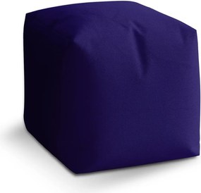 Sablio Taburet Cube Fialová - 60x60x60 cm