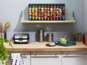 Tefal Snack Collection SW852D12 nerez/černý / Toustovač / 700 W / 2v1