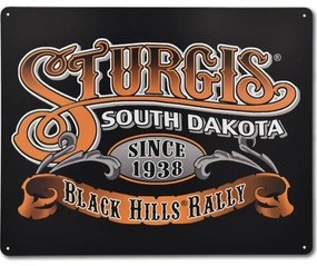 Plechová cedule Sturgis South Dakota 30 cm x 38 cm