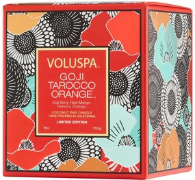 Voluspa – XXV limitovaná edice svíčka Goji Tarocco Orange (Goji a pomeranč Tarocco), 255 g