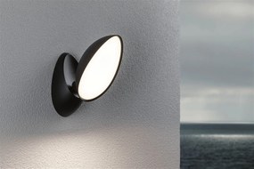 P 94767 LED venkovní nástěnné svítidlo Batona IP44 137x110mm 3000K 12W 230V antracit hliník - PAULMANN