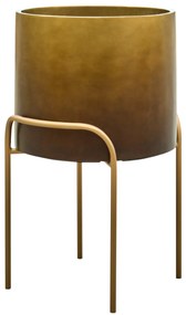 Baq Gradient Elevated Cylinder High Matt Honey Ø 40 cm / V 62 cm