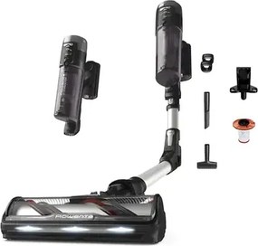 Rowenta RH9A36 X-Force Flex 13.60 Allergy purpurová / Tyčový vysavač /