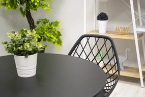 Set jídelních židlí SAKAI černé (4ks)