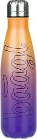 BAAGL Termoláhev s kovovým víčkem Gradient žluto-fialová 500 ml