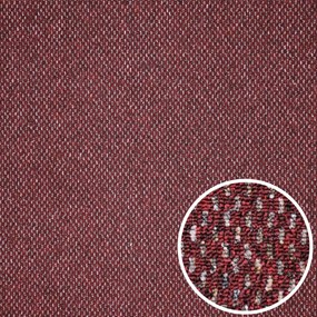 Timzo, Metrážový koberec Rubin 2159 red, na míru, šíře 4m, červená, ab (mřížka), chodba / předsíň