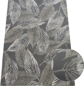BE Koberec Zurich 1925 BEIGE GREY - šedý obdélníkový Rozměr: 60x100 cm